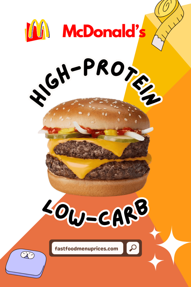 High-Protein Low-Carb McDonald’s Items to Fit Your Macros Goals - Fast ...